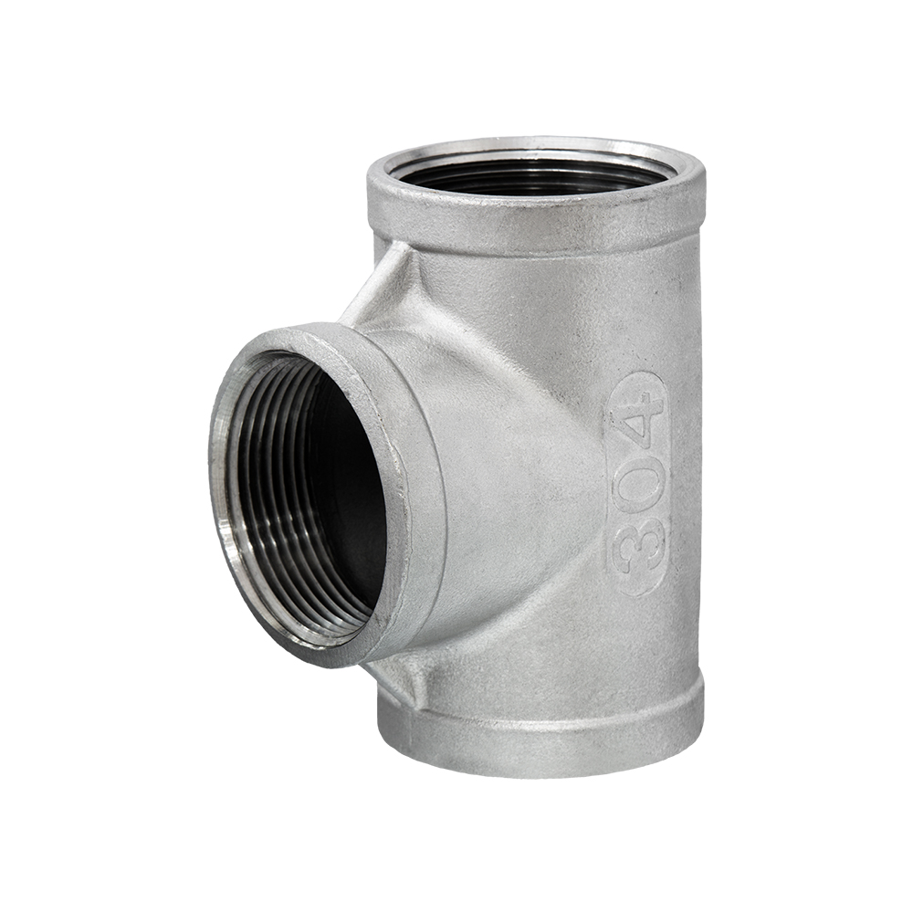 TEE ACERO/INOX. 1.500" - 1-1/2" 304 NPT 150LB CED40 JEM/TSUNAMI - Tsunami