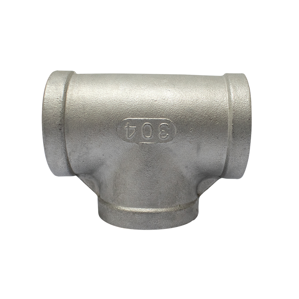 TEE ACERO/INOX. 1.250" - 1-1/4" 304 NPT 150LB CED40 JEM/TSUNAMI - Tsunami